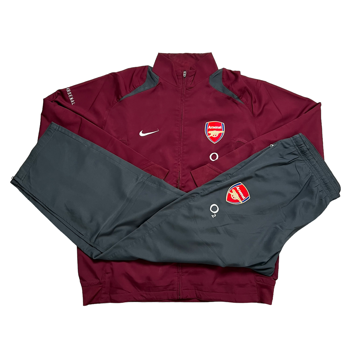 Vintage Nike Arsenal Tracksuit (XL) - KIKIVINTAGE – KikiVintage